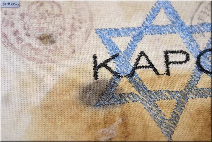 Kapo Armband worn by Nazi favoured Jewish Informants/Enforcers living ...