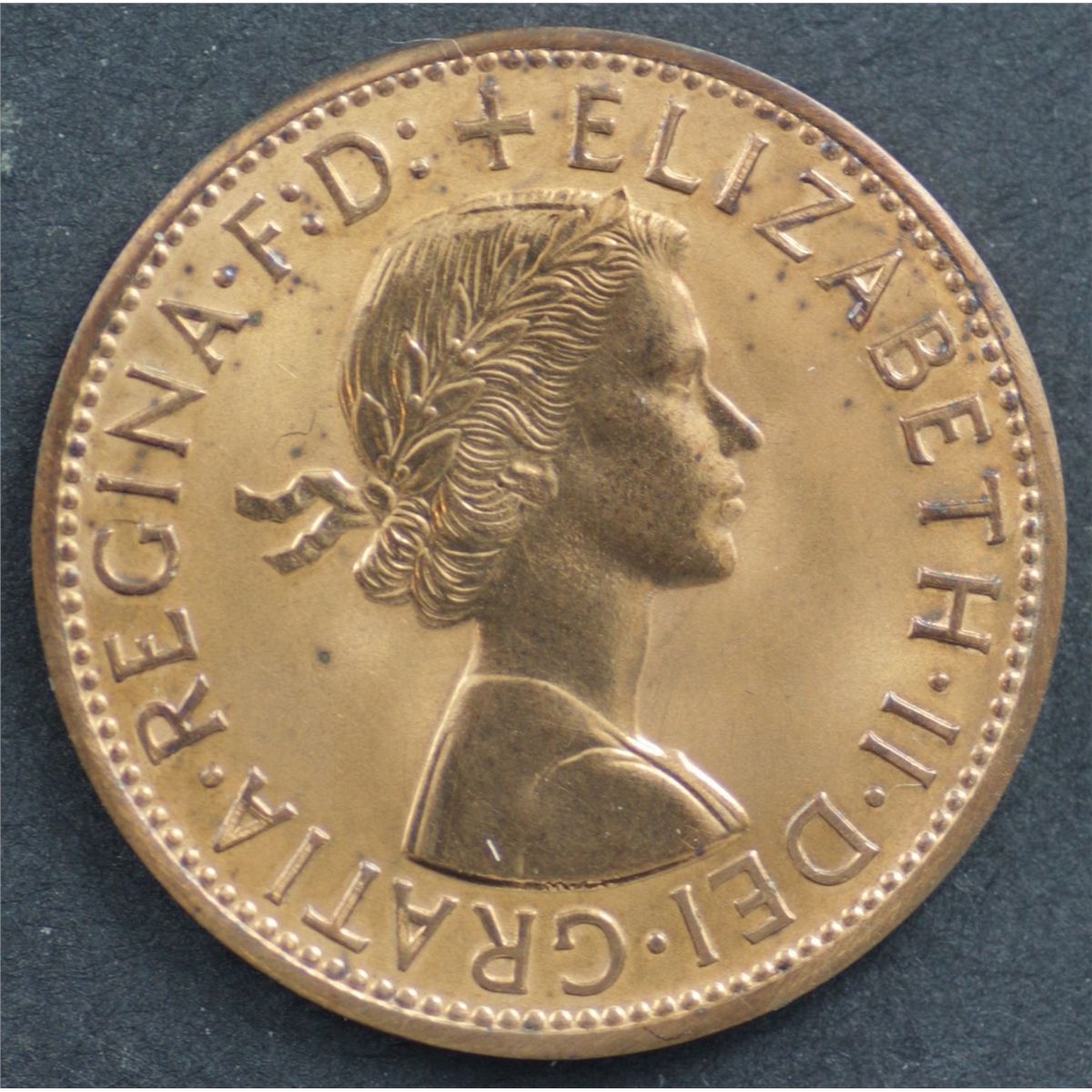 Australia 1957 Perth Penny Proof Australia 1957 Perth Penny Proof