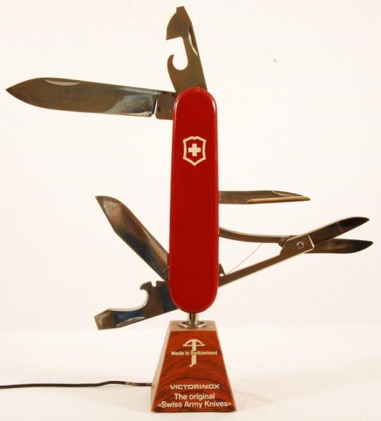 Swiss Army Knife Large Mechanical Store Display swiss-army-knife-large-mechanical-store-display