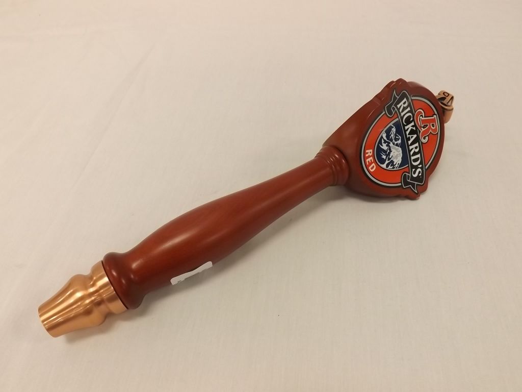Rickards Red Beer Tap Handle