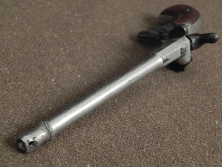 Antique English Parlor Pistol 22 Caliber Gun 1317