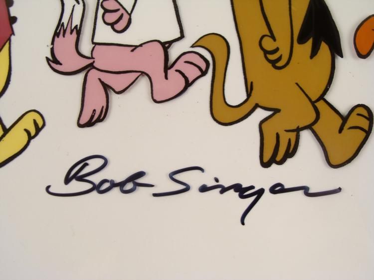 Top Cat & Friends Signed Orig Model Cel Animation Art