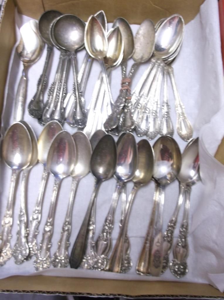 Vintage Silver Plate Spoons