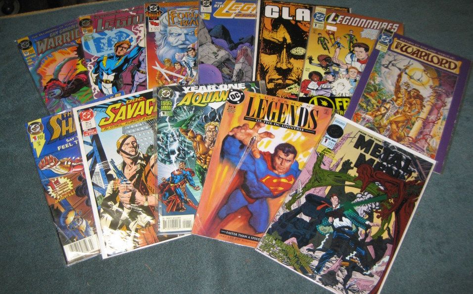 DC Comics, 12 Misc. 1st Issue Comics
