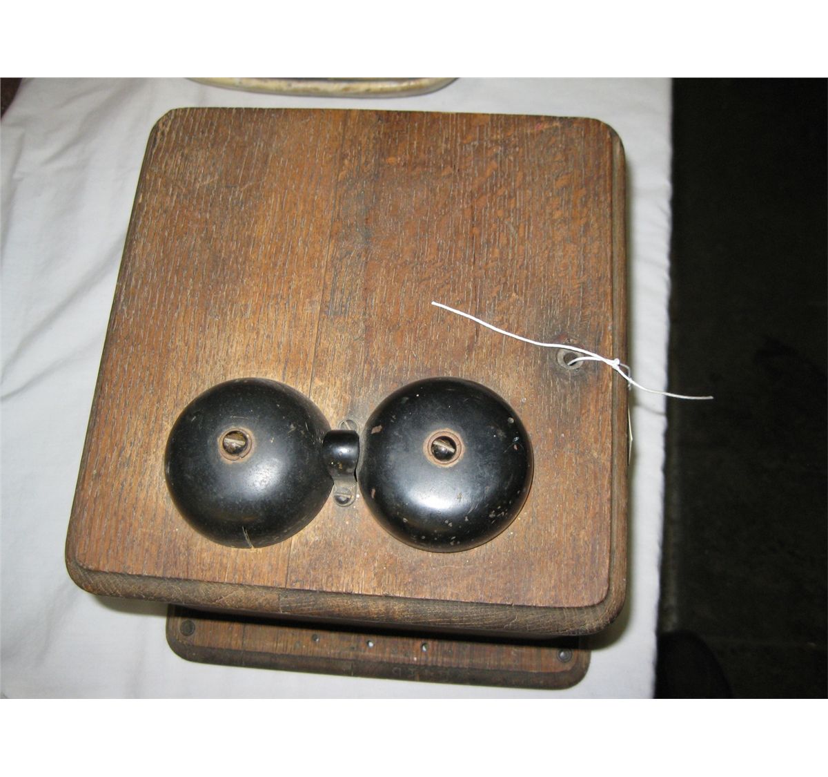 Vintage Wood Ringer Box,
