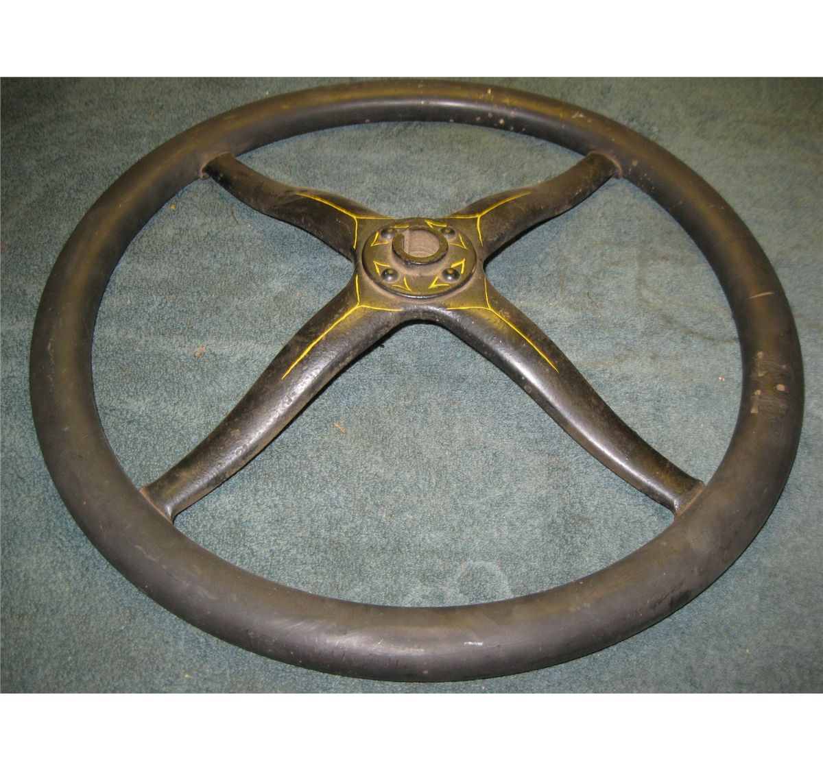 Vintage Model T Steering Wheel.