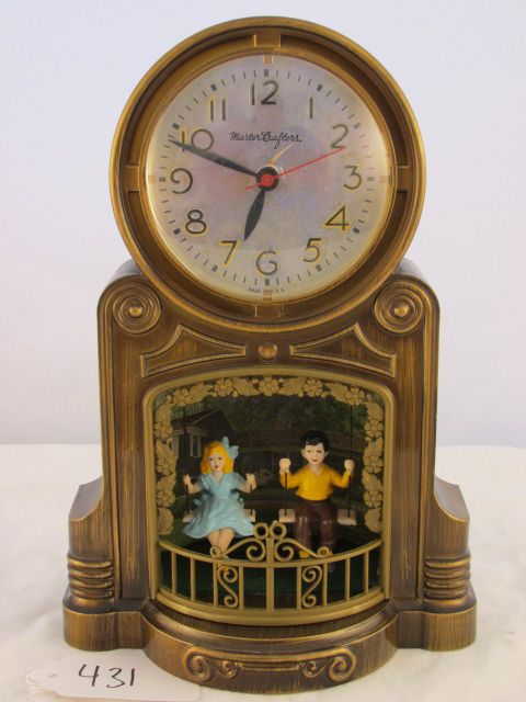 Mastercrafters model 551 animated clock