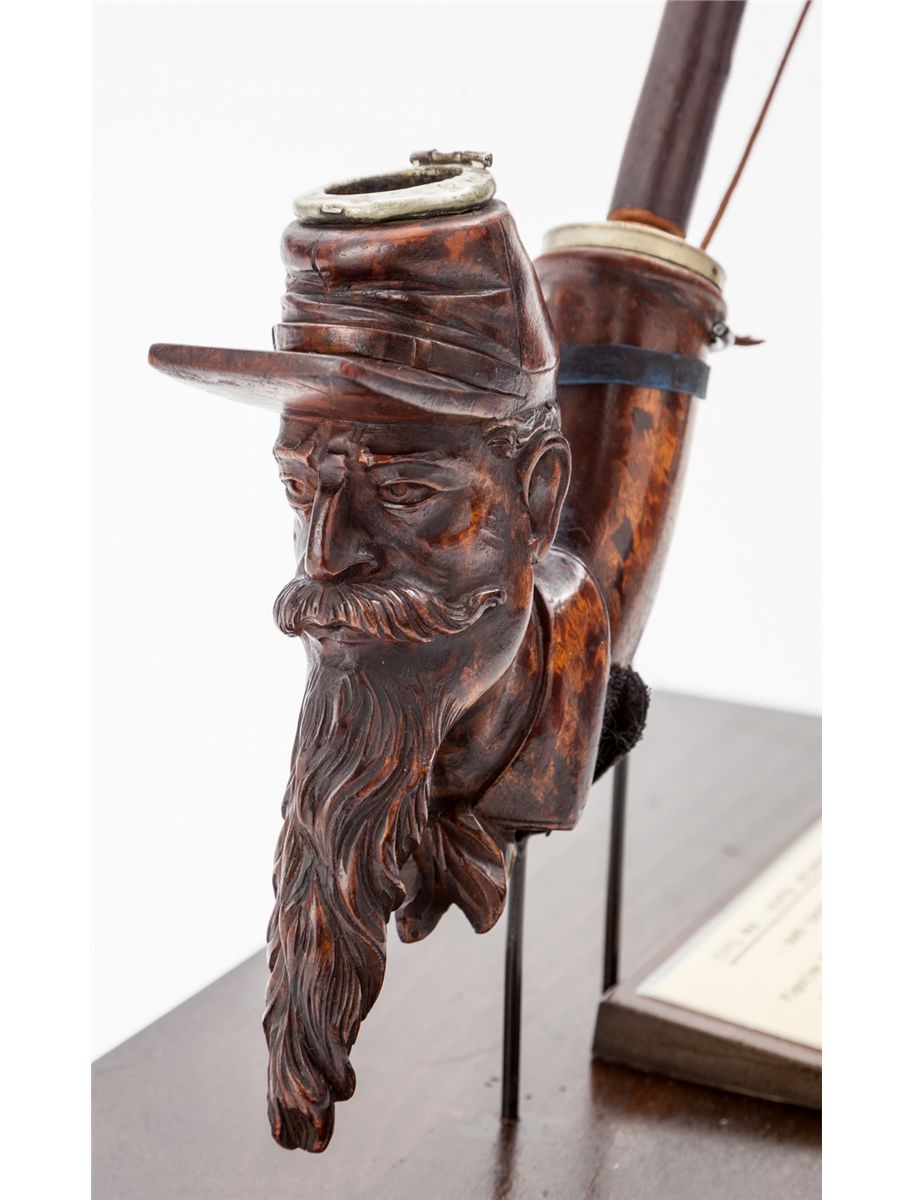 Beautiful Civil War Long Stem Pipe