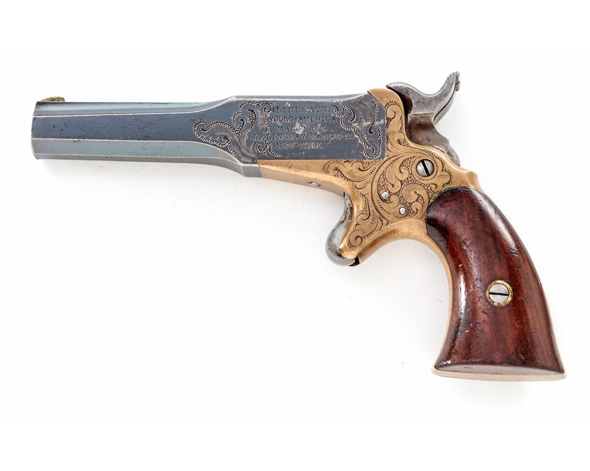 Lindsay Two-Shot Double Hammer Pocket Pistol