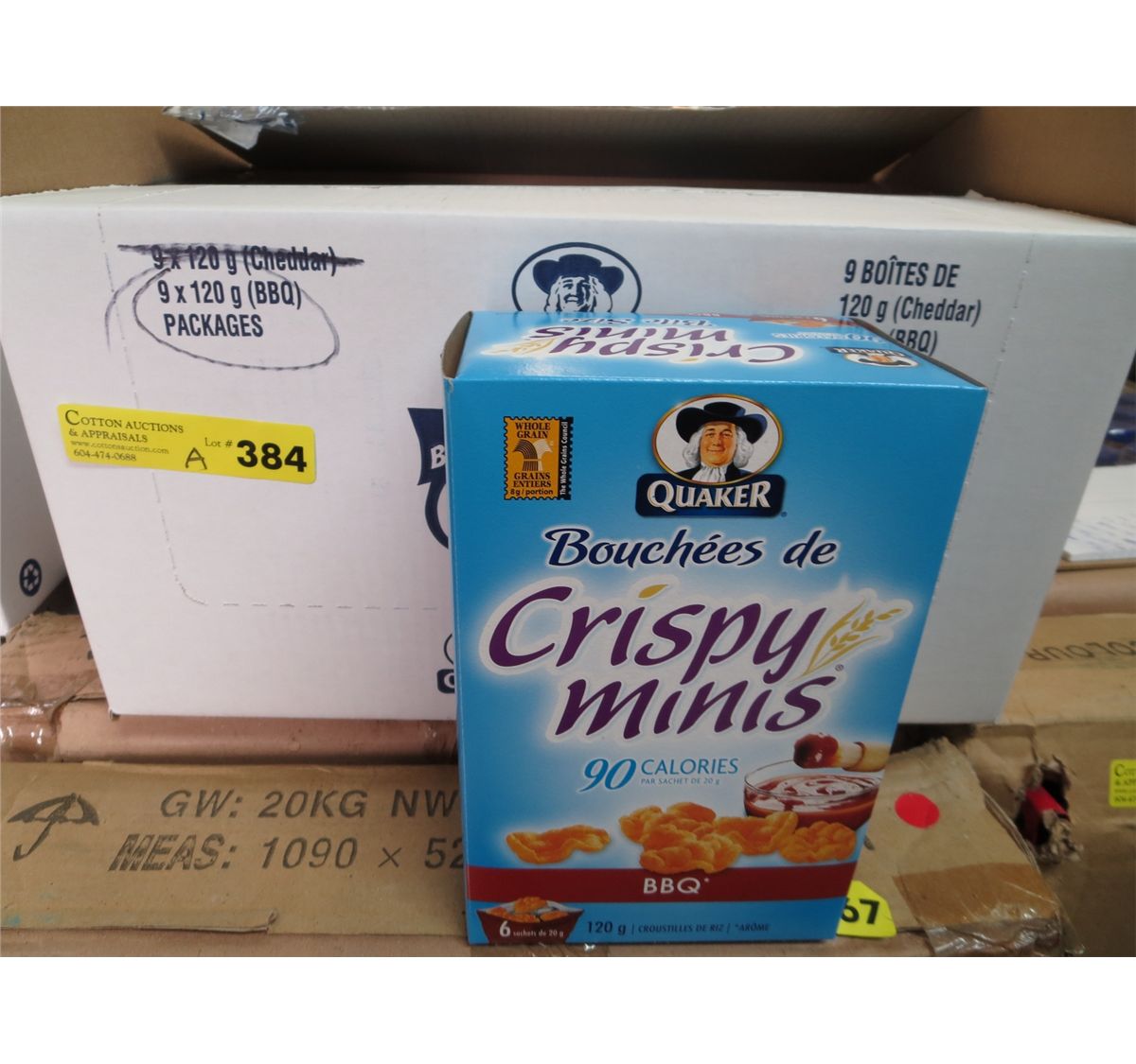 Quaker Crispy Minis Barbecue