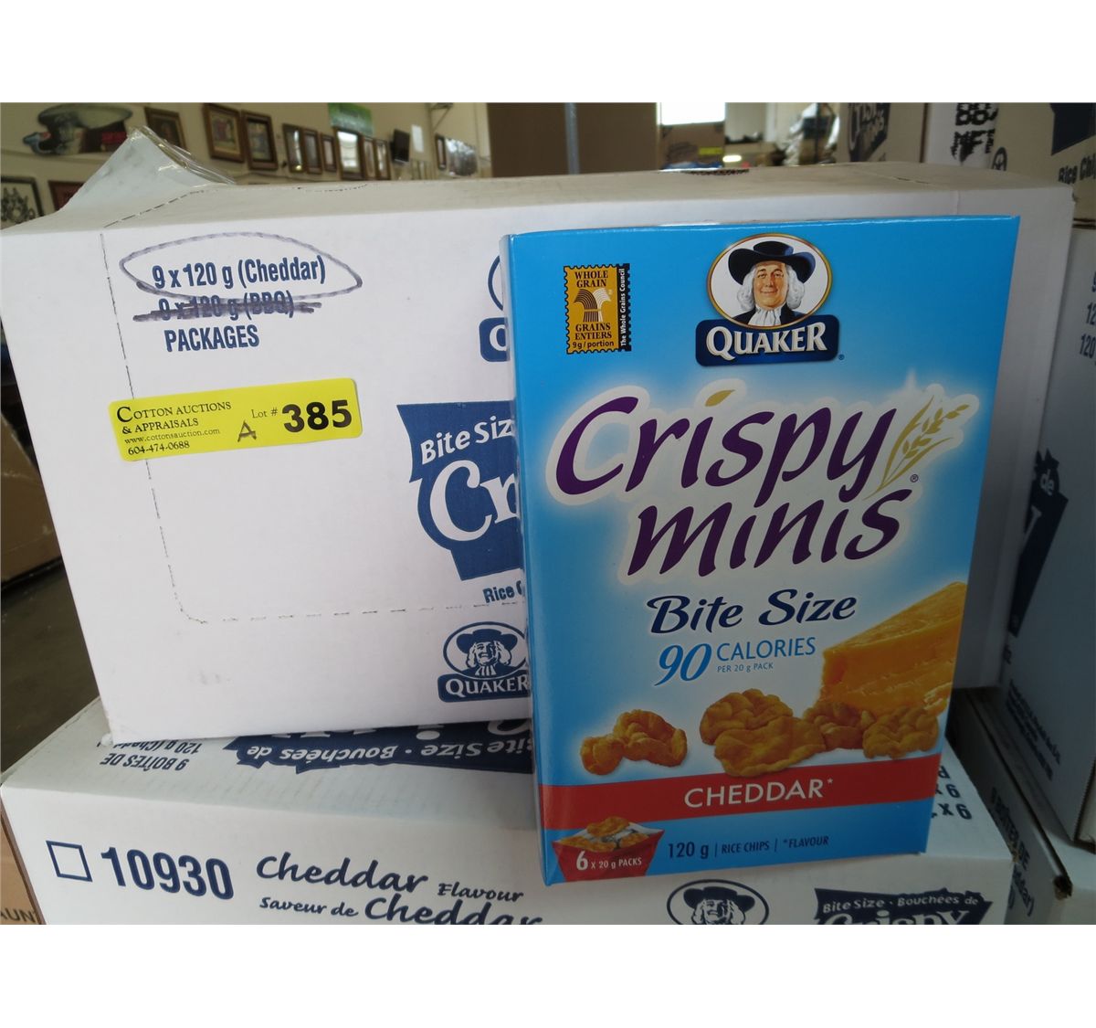 Quaker Crispy Minis Cheddar