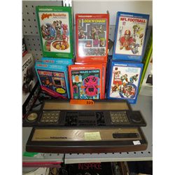 Intellivision game system and 17 games