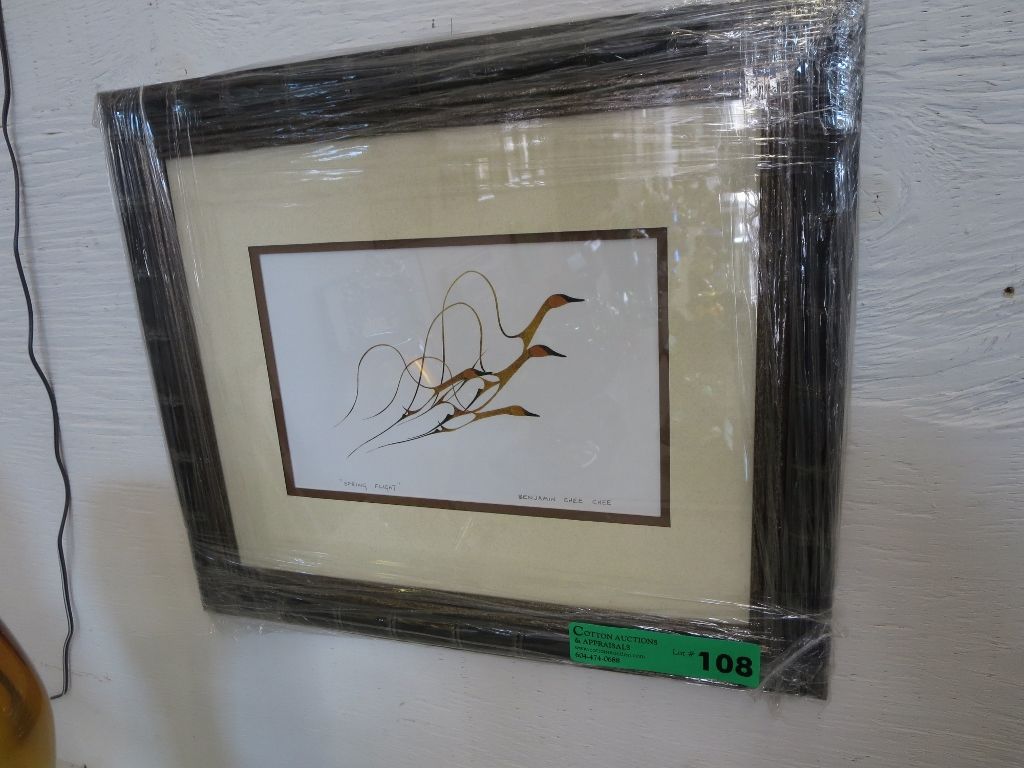 Benjamin Chichi print "Spring Flight"