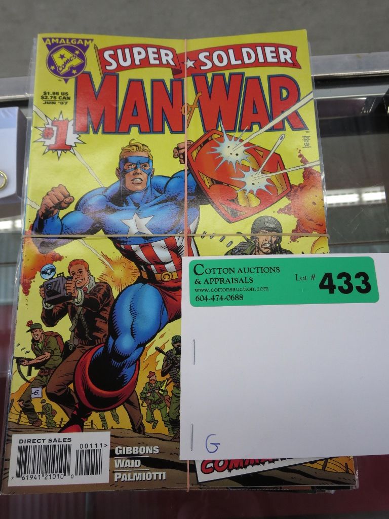 Collection of First Edition - No 1 comic books