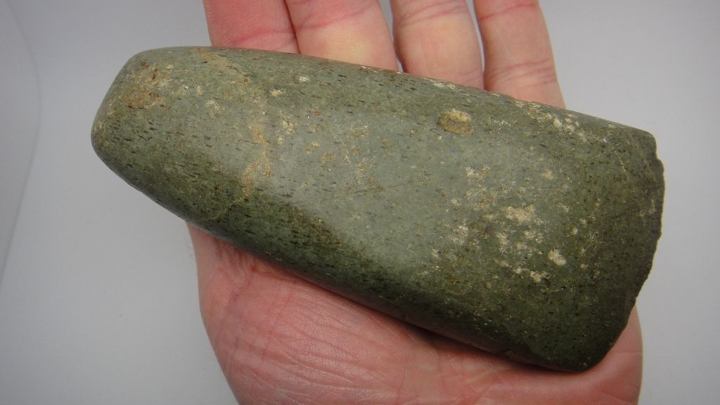 4+ Inches Ancient Greenstone Celt