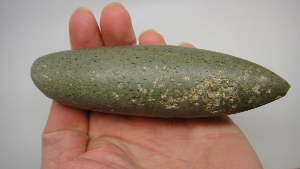 4+ Inches Ancient Greenstone Celt