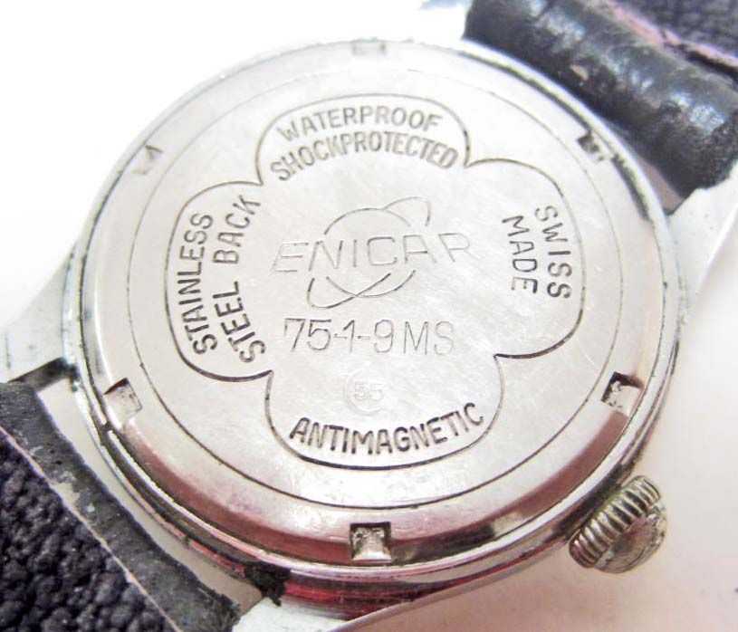 GERMAN NAZI HITLER YOUTH WRIST WATCH W/ 17 JEWELS