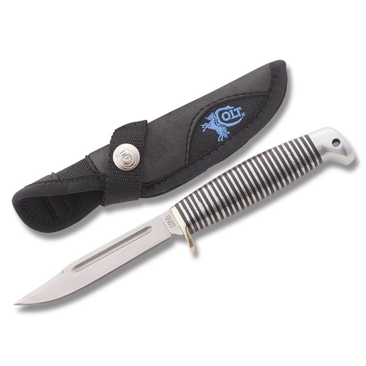 COLT BLACK BEAUTY YEARLING FIXED BLADE KNIFE W/ SHEATH