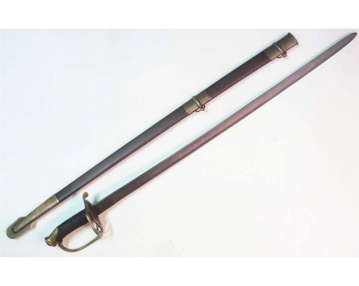 CONFEDERATE STATES CS CIVIL WAR 1860 CAVALRY SWORD