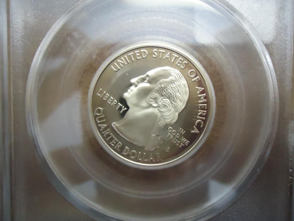 2000-S SILVER VIRGINIA QUARTER PCGS PR69 DCAM