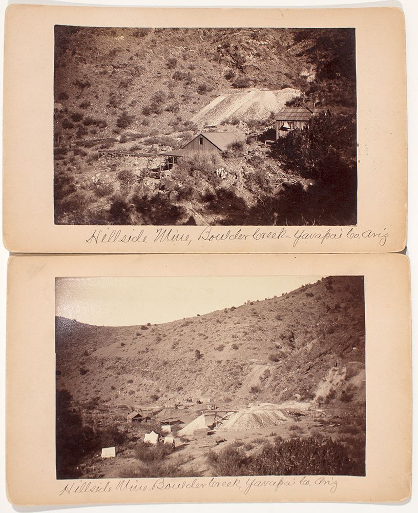 Hillside Mine Photographs - Boulder Creek, AZ