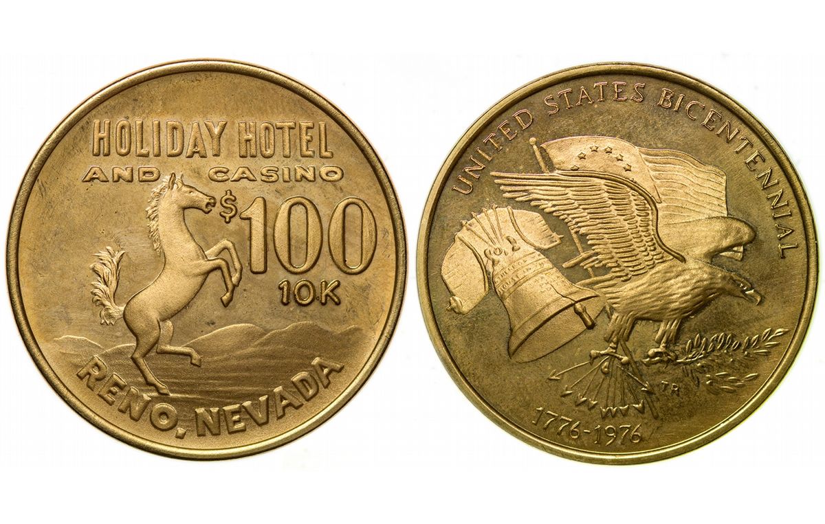 Holiday Hotel Gold Gaming Token - Reno, NV