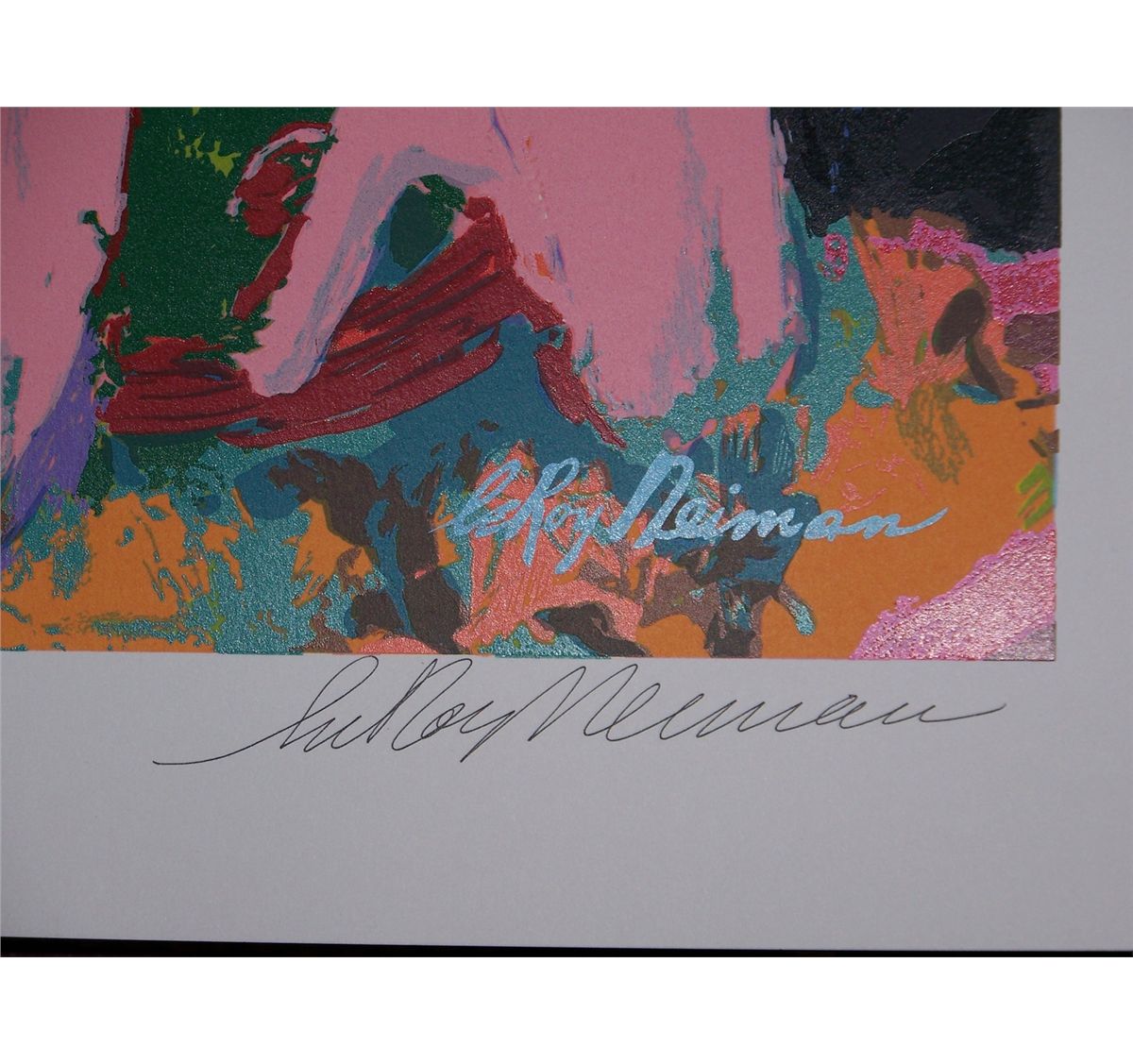 LeROY NEIMAN HAND SIGNED SERIGRAPH, "BACCARAT" PLATE SIGNED SERIGRAPH ...