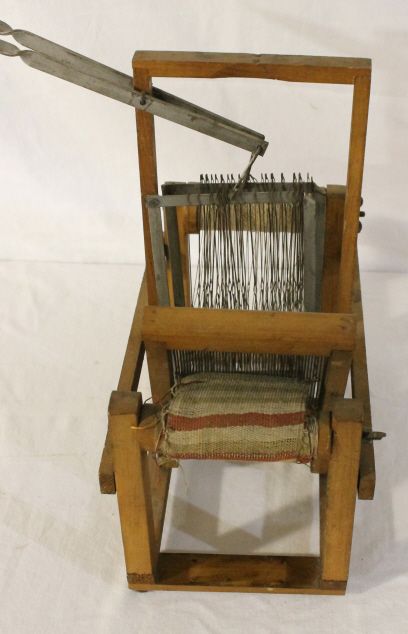 Early Vintage Rug Weaving Loom