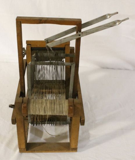 Early Vintage Rug Weaving Loom