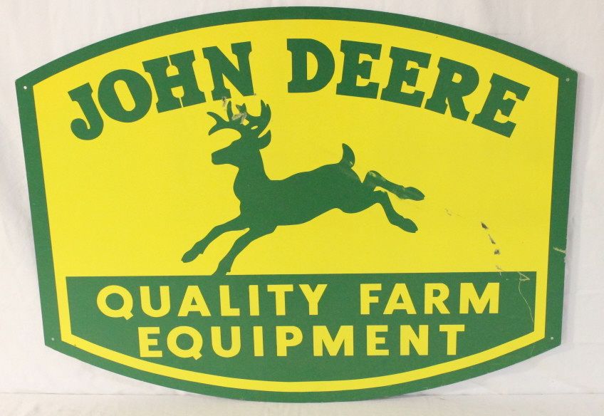 John Deere Quality Farm Equipment Tin Sign