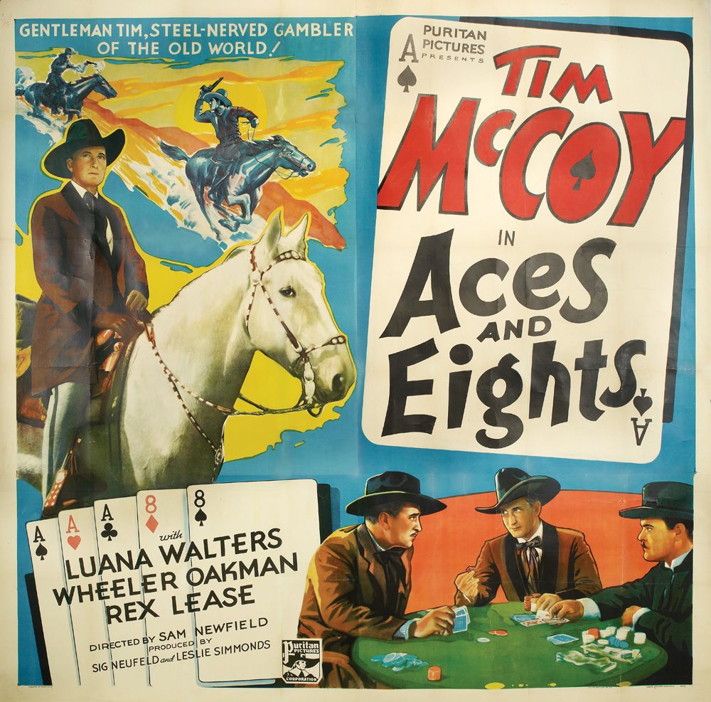Tim McCoy Aces and Eights Movie Poster