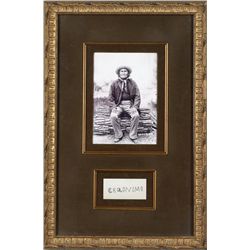 Geronimo Autograph