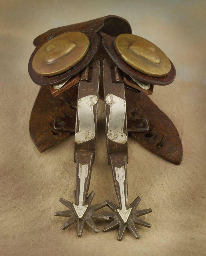 Kelly Bros Scroll Pattern Spurs