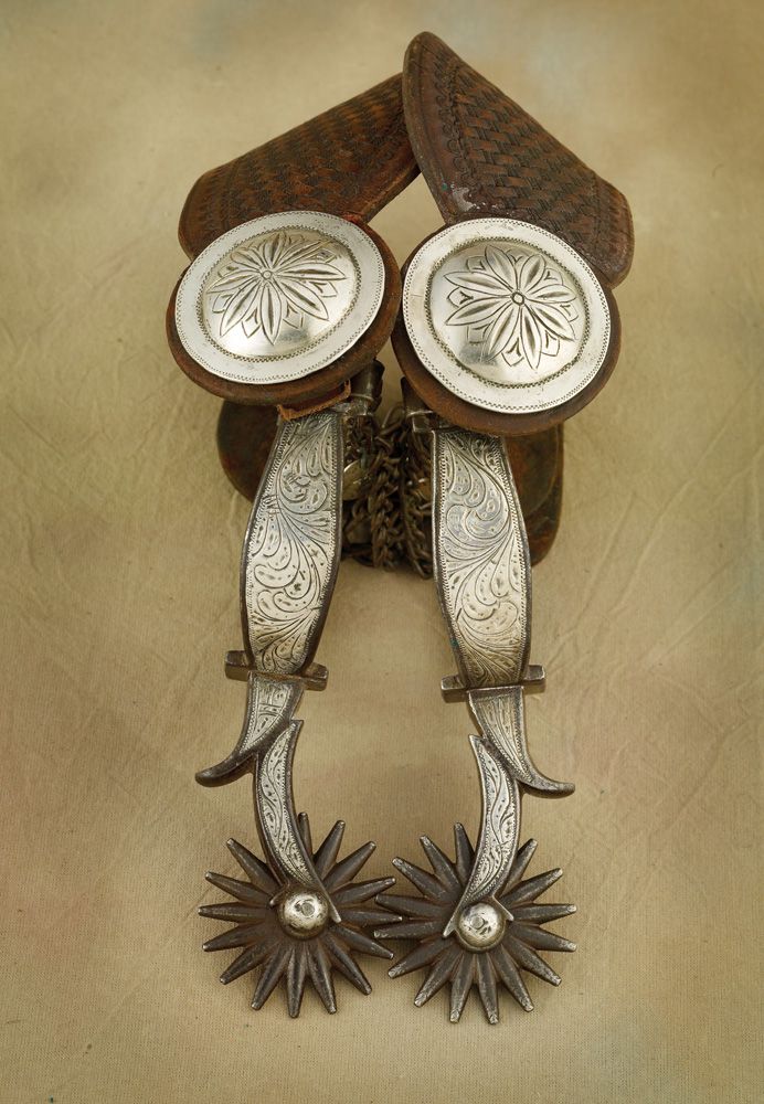Early California Inlaid Spurs