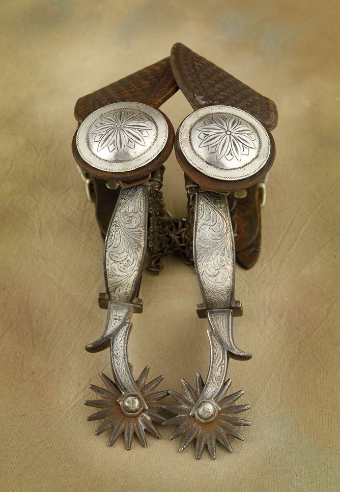 Early California Inlaid Spurs