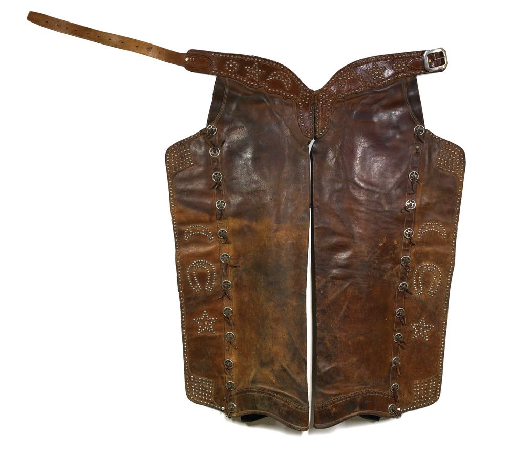 Studded Batwing Chaps