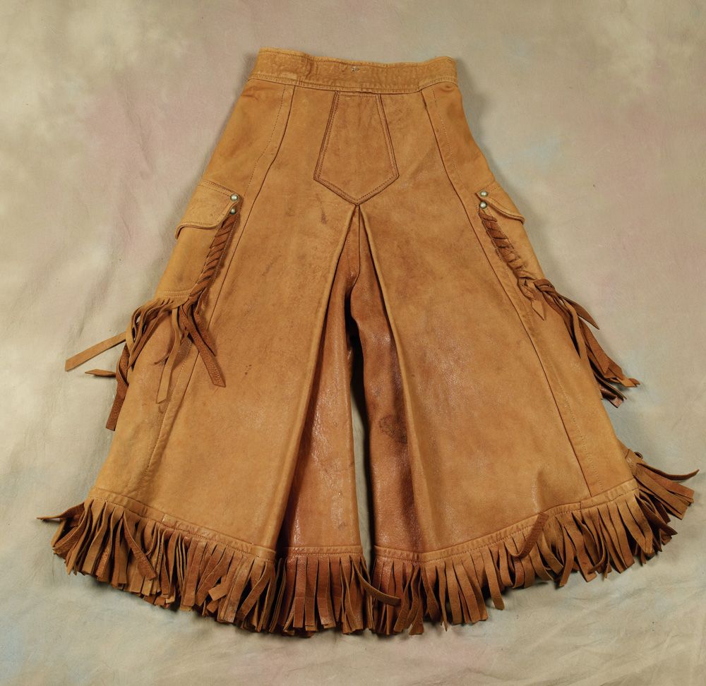 Ladies Deerskin Riding Skirt