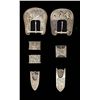 Pair of Dale A Harris Buckle Sets and Belts