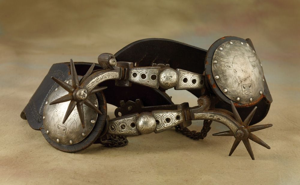 Historic 1870s California Spurs from the Miller-Lux Ranch