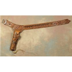 Edward H Bohlin Two Tone Single Gun Rig