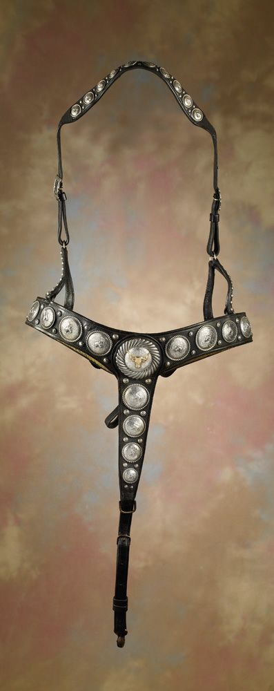 John Volz, Pine Tree Ranch, Bohlin Saddle Set, Bohlin Buckle; Pair ...