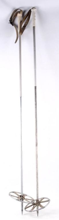 WWII U.S. Military 10th Mountain Ski Poles