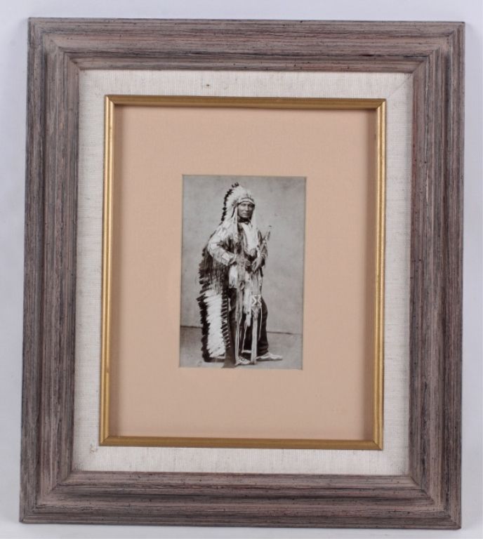 Touch The Clouds, Sioux by Julius Ulke, CA 1877