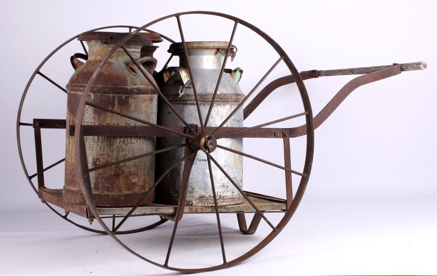 Antique Milk Cart