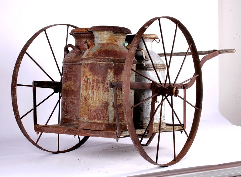 Antique Milk Cart