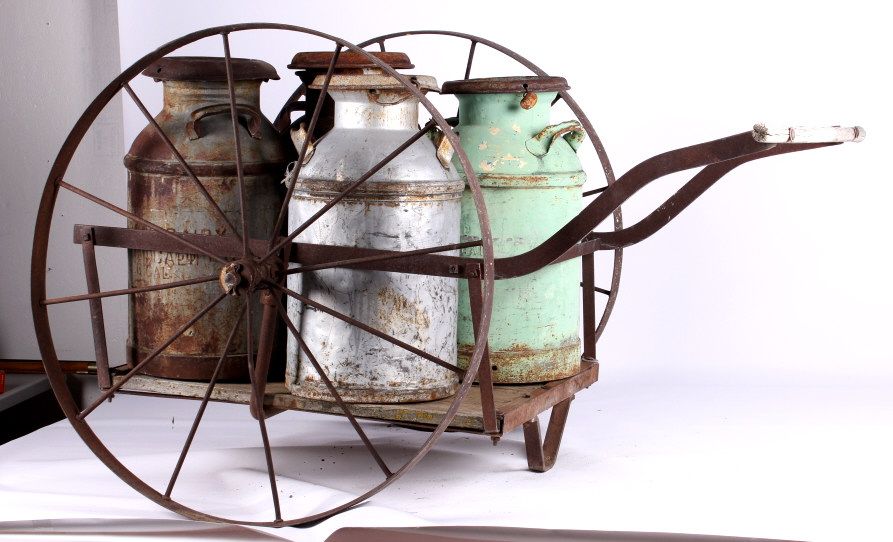 Antique Milk Cart