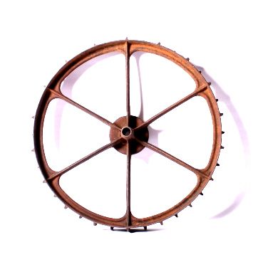 Antique Tractor Cast Iron Wheel