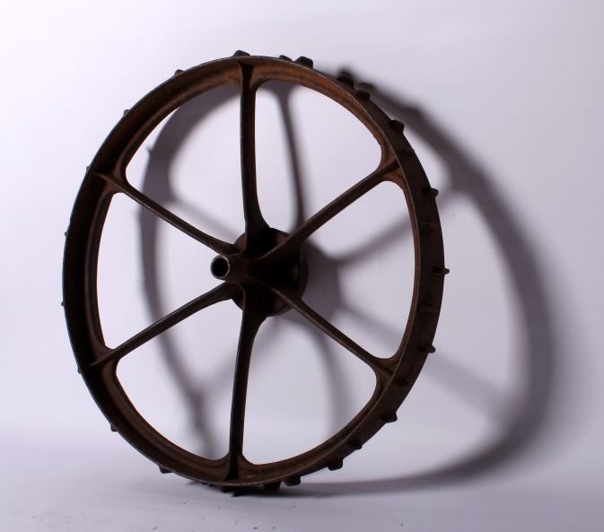 Antique Tractor Cast Iron Wheel