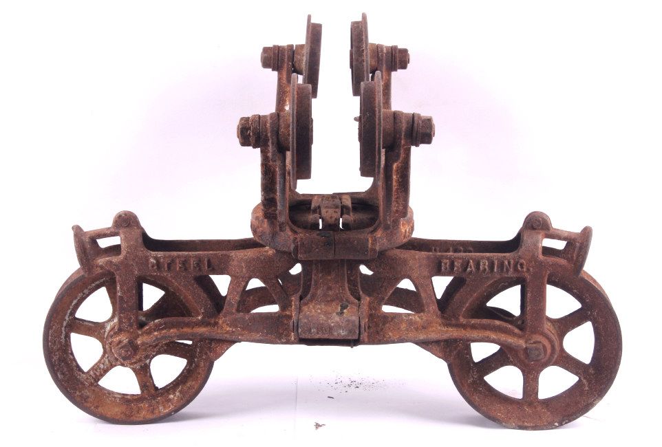 The F.E. Myers & Bros O.K. Unloader Hay Trolley