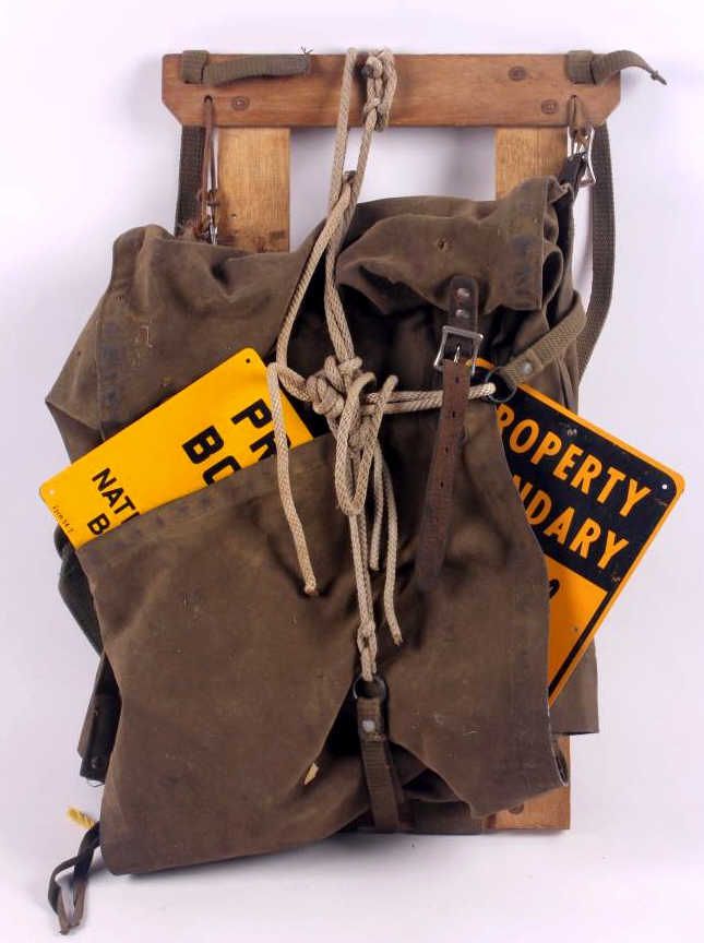 Montana Forest Service Backpack & Signs
